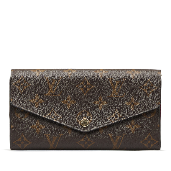 Louis Vuitton | Bags | Louis Vuitton Monogram Portefeuille Sarah Wallet ...